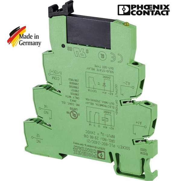 Реле компактное (модуль релейный) PLC-OSC-24DC/24DC/2, 24 В DC / 24 В ...