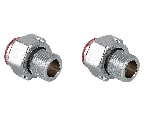 Американка для счетчика воды / Полусгон с накидной гайкой 1/2" ITALY ...