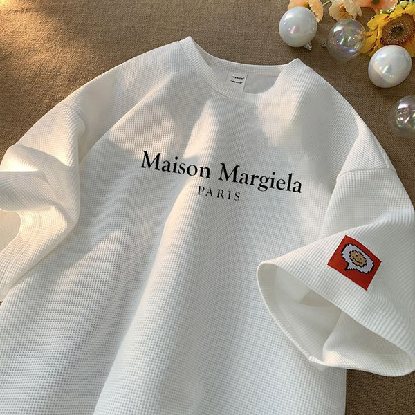 Футболка MAISON MARGIELA, размер 50, цвет белый - купить по выгодной ...