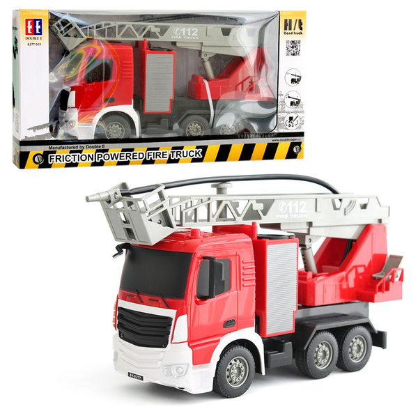 Пожарная машина (инерция, подвижные детали, распыление воды) E277-003 - купить с доставкой по ...