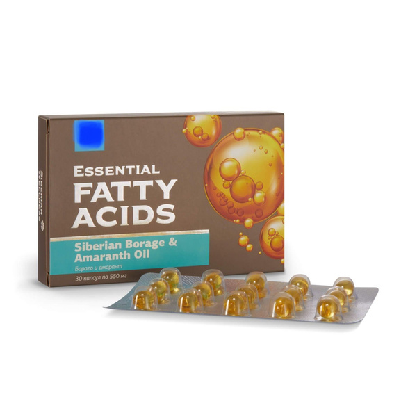 Бораго и амарант Essential Fatty Acids, Сибирское здоровье, 60 капсул ...