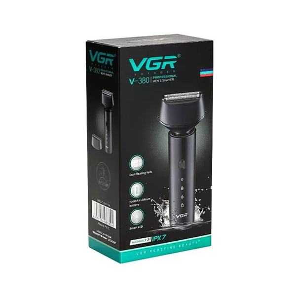 Машинка для стрижки VGR V-380, черный - купить по выгодным ценам в интернет-магазине OZON ...