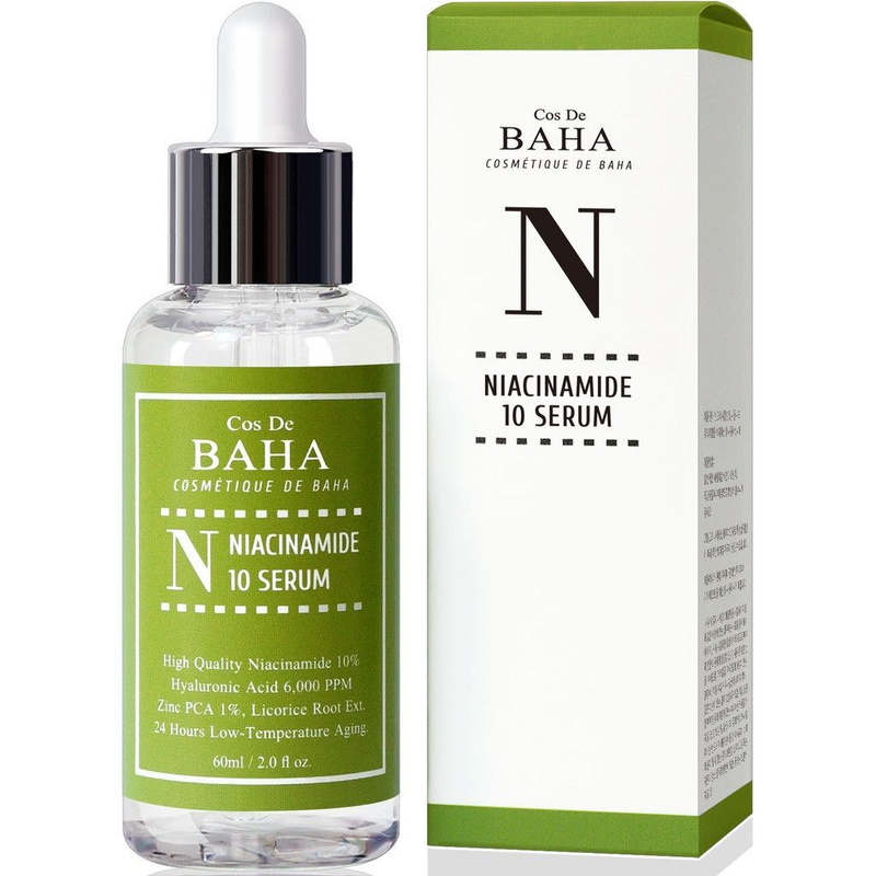 Характеристики Cos De BAHA Niacinamide 10 Serum сыворотка для сужения ...
