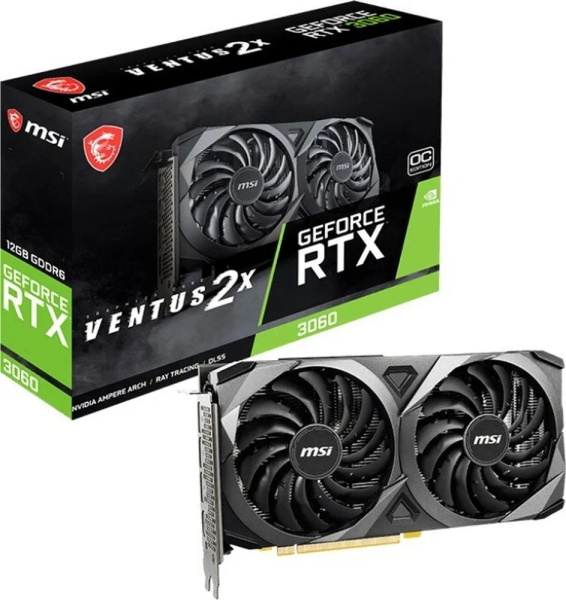Видеокарта MSI GeForce RTX 3060, GDDR6 - купить по низким ценам в ...