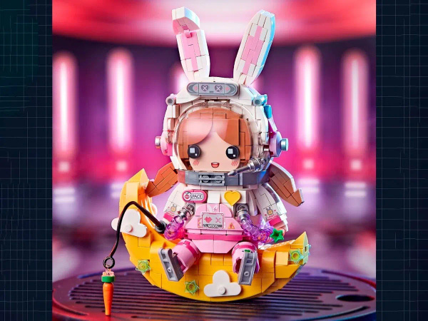 Конструктор LOZ Девочка-астронавт, 1754_MK купить на OZON по низкой цене (1919865889)