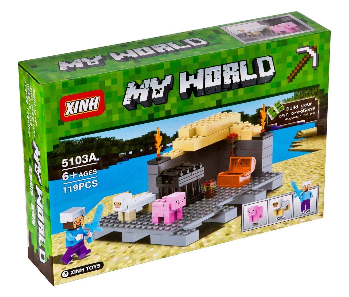 Minecraft Mine Kit купить на OZON по низкой цене