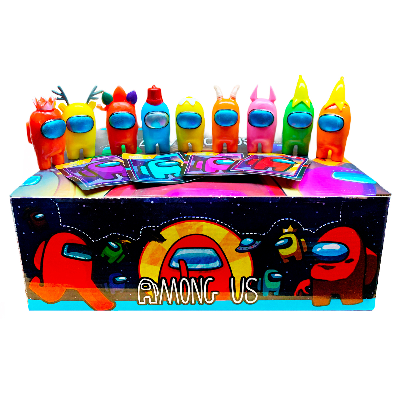 Among Us игрушки Большой Набор фигурок Амонг АС 24 шт 6 см — купить в ...