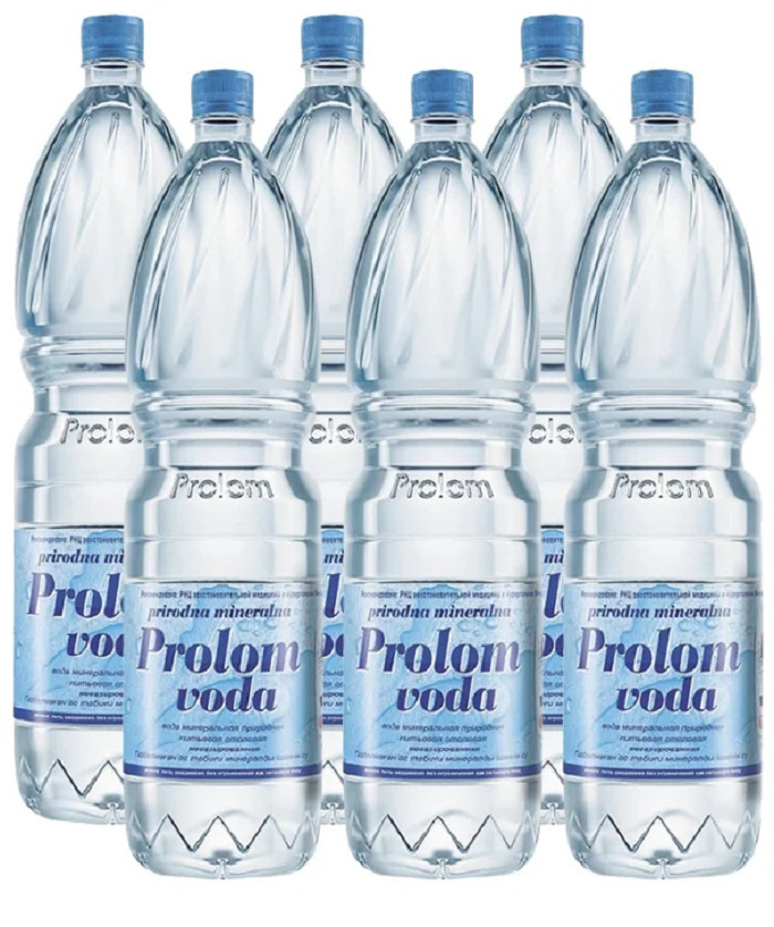 Вода минеральная термальная Prolom voda (Пролом) 6 шт по 1,5 л пэт ...