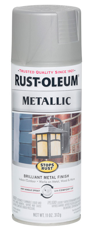 Аэрозольная краска Rust-Oleum Металлик Матовый никель, 7277830 ...