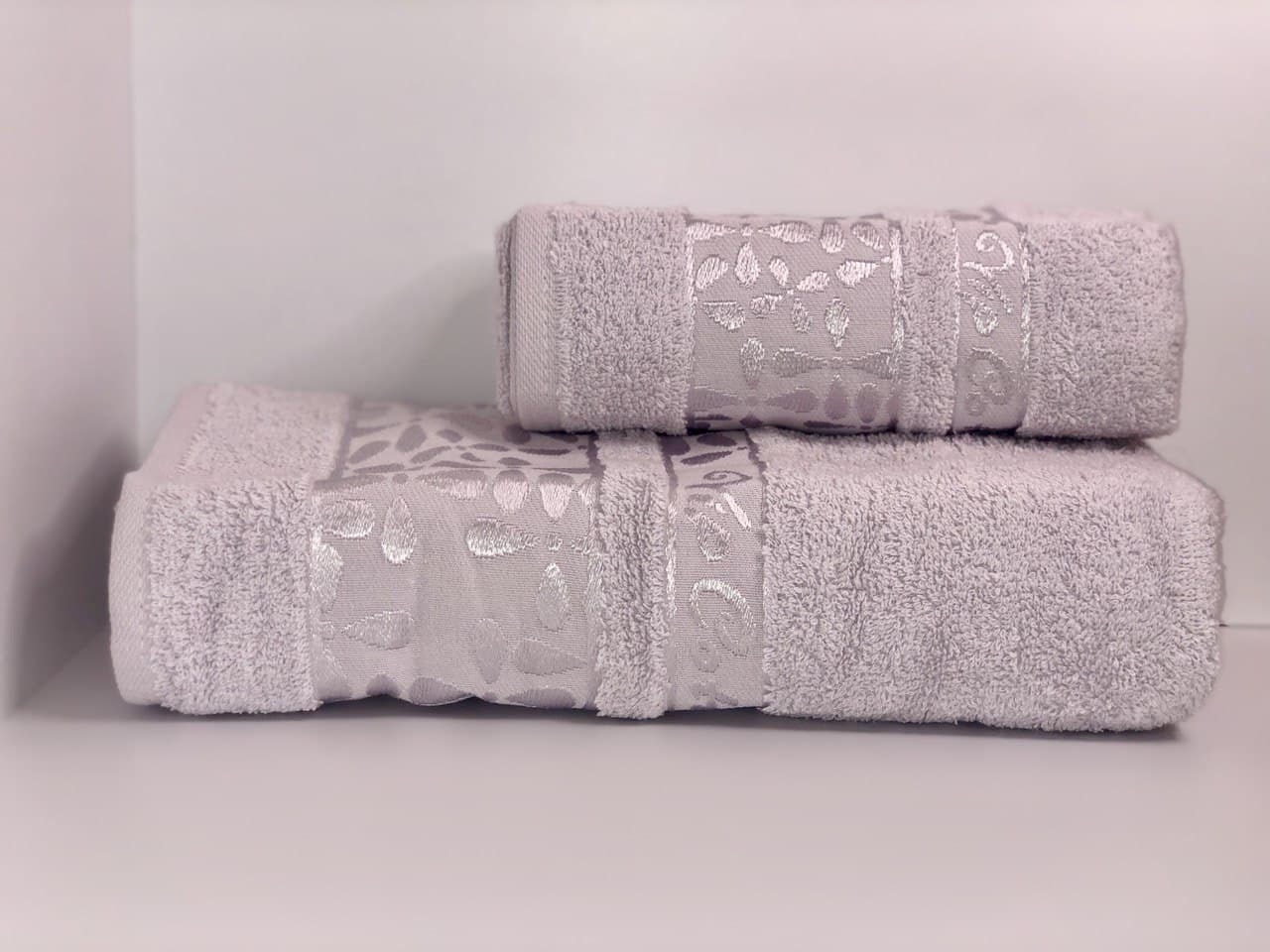 Набор полотенец для лица, рук или ног CESTEPE Набор Хлопок, Микрокоттон 50x90, 70x140 см, 2 шт ...