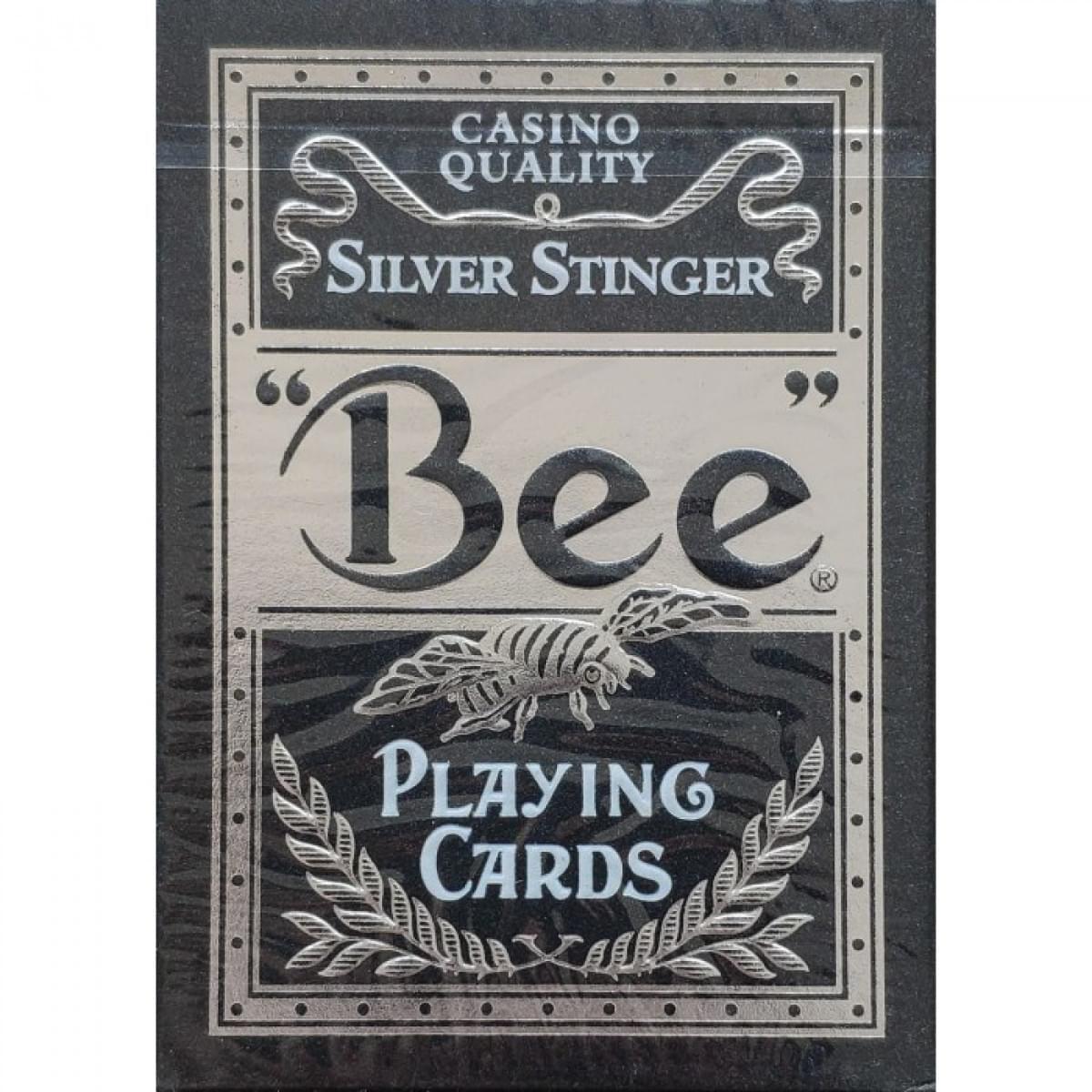 Игральные карты. BEE SILVER STINGER — купить в интернет-магазине OZON с быстрой доставкой