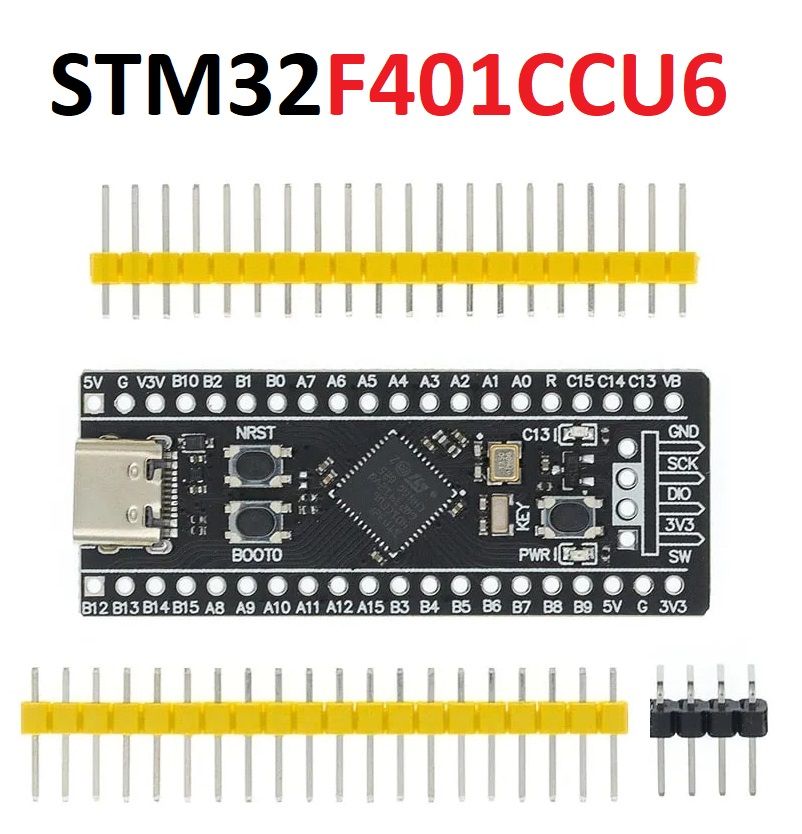Отладочная плата на базе микроконтроллера STM32F401CCU6 STM32 Type-C ...