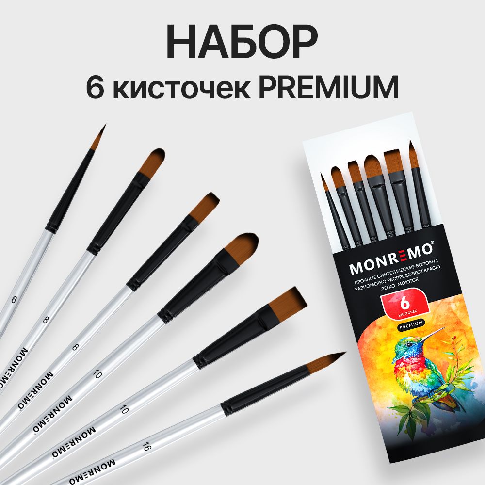 Кисть Синтетика Плоская – купить в интернет-магазине OZON по низкой цене