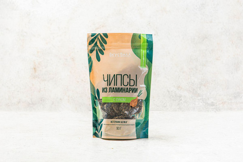 35 отзывов на Чипсы ВкусВилл из ламинарии с луком, 90 г от покупателей OZON
