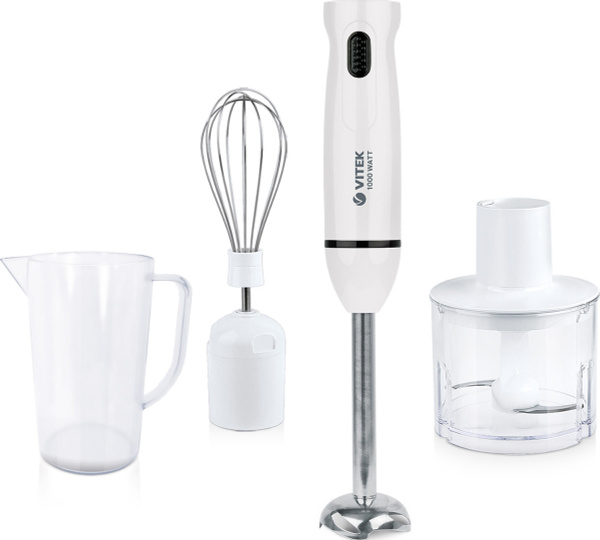 Блендер VITEK 8531-VT(W) Блендерный набор VITEK Максимальная мощность 800 Вт. 2 скоростных ...