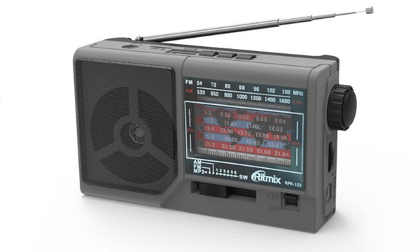 Радиоприемник Ritmix RPR-151 купить по низкой цене с доставкой в интернет-магазине OZON (157931326)