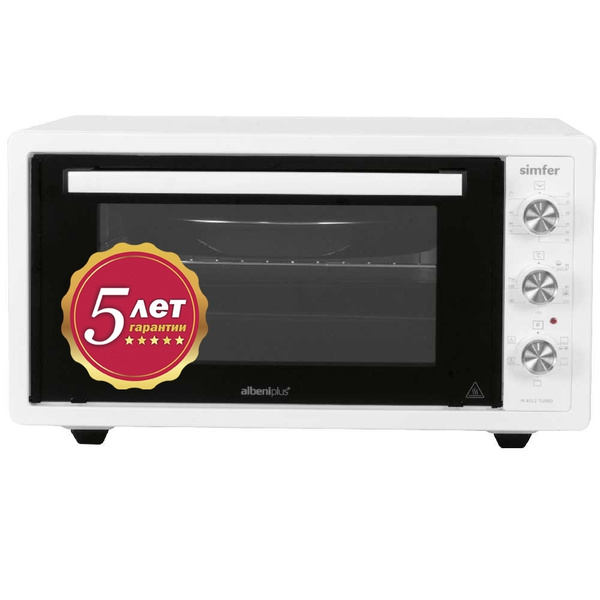 Мини-печь Simfer, белый, 45 л купить c доставкой на OZON по низкой цене (1912265872)