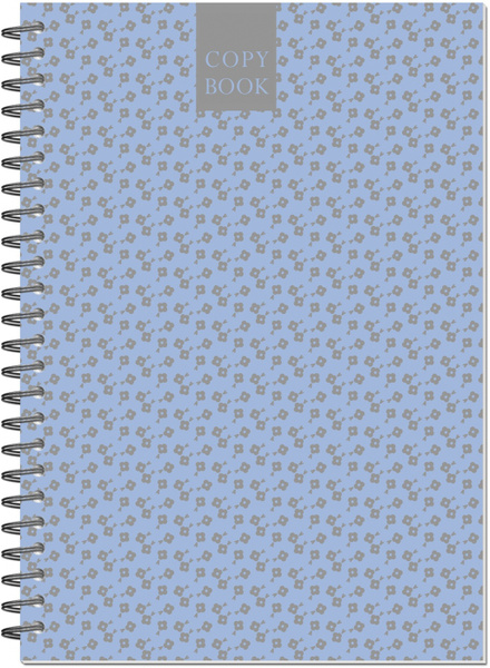 Бизнес-тетрадь Attache А5, 96 листов, точка, гребень, Лазурь - купить с доставкой по выгодным ...