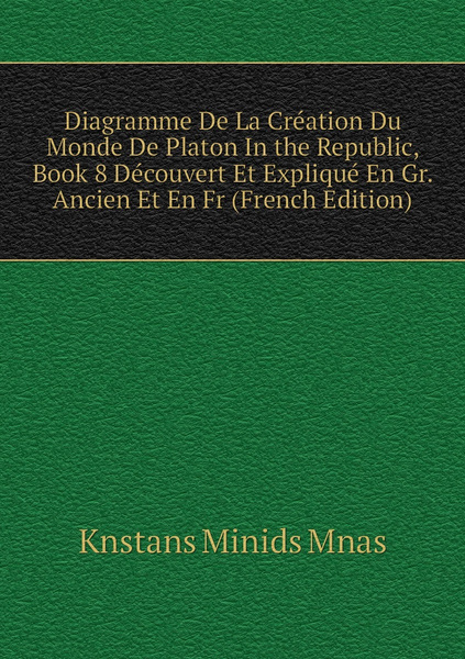 Diagramme De La Creation Du Monde De Platon In the Republic, Book 8 ...