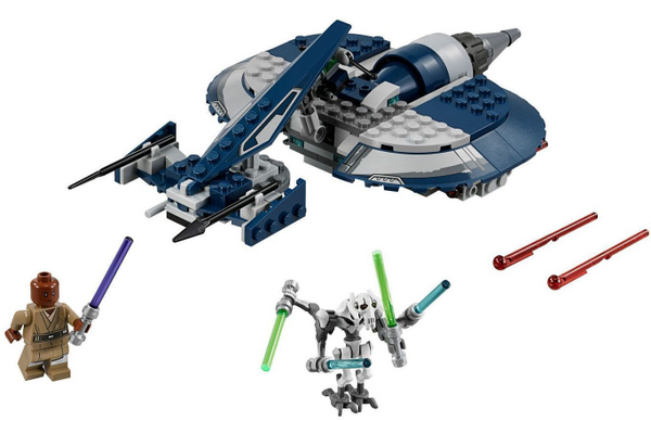 Конструктор для мальчиков и девочек / Боевой спидер генерала Гривуса ...