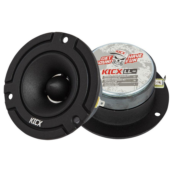 Акустическая система Kicx LL28 (пара) - купить по выгодной цене в интернет-магазине OZON (229344316)
