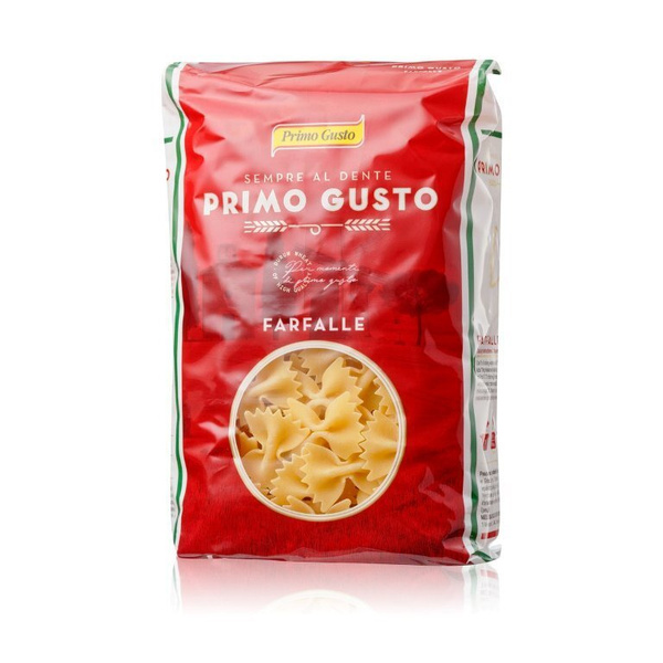 Паста Фарфалле Primo Gusto 500 г - купить с доставкой по выгодным ценам ...