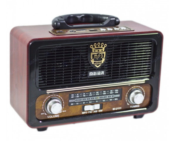 Радиоприемник Meier M-111BT Black купить по низкой цене с доставкой в интернет-магазине OZON ...