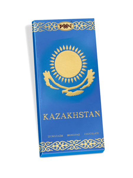 Молочный шоколад КАЗАХСТАН 100 г РАХАТ картонная упаковка купить на ...