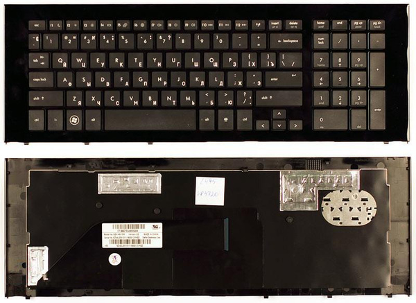 Клавиатура для ноутбука HP ProBook 4720 4720s черная - купить с ...