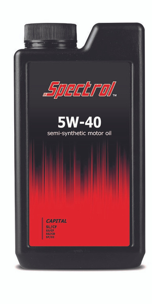 Масло моторное Spectrol 5W-40 Полусинтетическое - купить в интернет ...