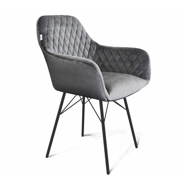 Стул мягкий со спинкой и подлокотниками SHT-ST38/S64, стул на металлокаркасе - купить с ...