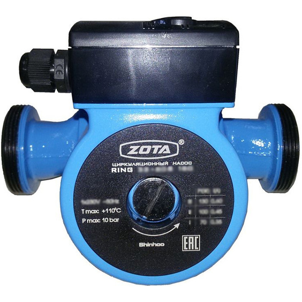 Циркуляционный насос ZOTA RING 32/60 S 180 с гайками (ZR 363006 3302), 220 л/мин - купить по ...