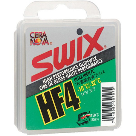 ПАРАФИН SWIX HF4 Green -10C / -32C 40 гр купить по выгодной цене в ...