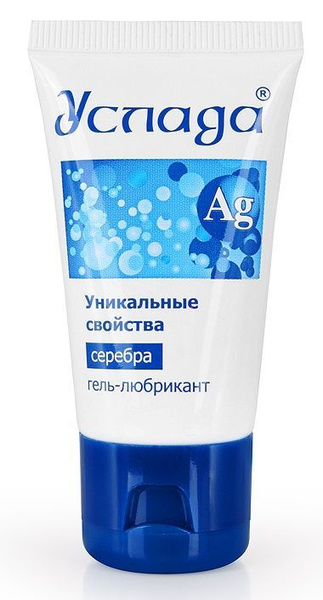 Гель-лубрикант Услада с серебром - 30 гр. - купить с доставкой по ...