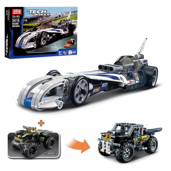 Конструктор JiSi Bricks Рекордсмен 3415 (Technic 42033) / 125 деталей - купить с доставкой по ...