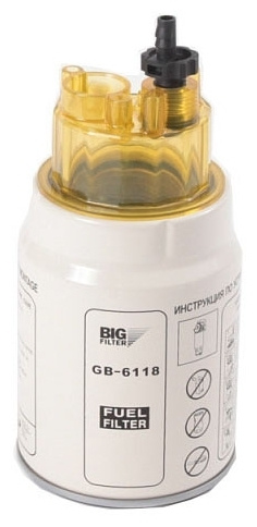 Фильтр топливный BIG FILTER Фильтр топливный КАМАЗ (дв. 740 EURO-2 ...