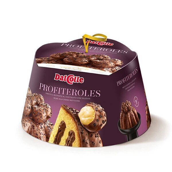 Кекс рождественский Dal Colle Profiteroles с шоколадом, 750 г, Италия ...