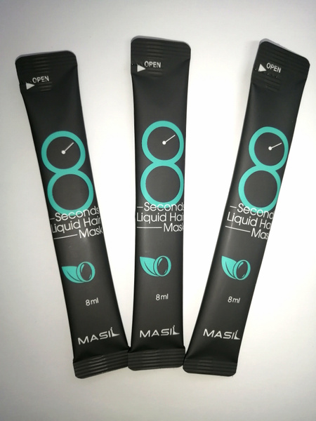Masil 8 Экспресс-маска для объема волос 8 Seconds Liquid Hair Mask 8мл 3шт - купить с доставкой ...