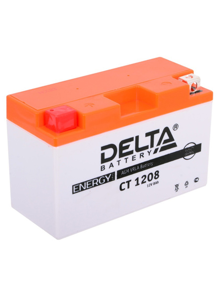 Аккумулятор для мототехники Delta Battery CT 1208 купить по выгодной ...
