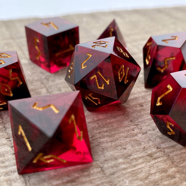 Дайсы ручной работы (игральные кости, кубики) для DnD, ДнД, Dungeons ...