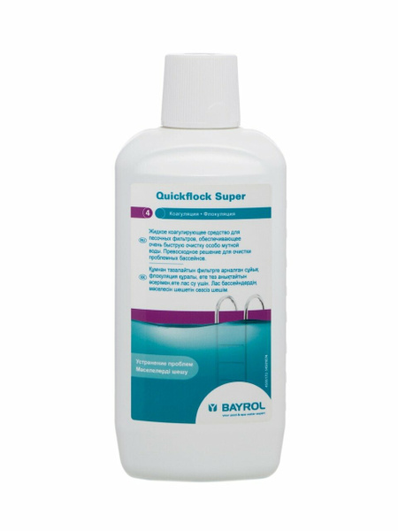Bayrol Куикфлок супер (Quickflock Super) 1 л / Жидкий коагулят для ...