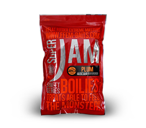 Бойлы вареные FFEM Super Jam Boilies 20 мм. Plum 1 кг. - купить с ...