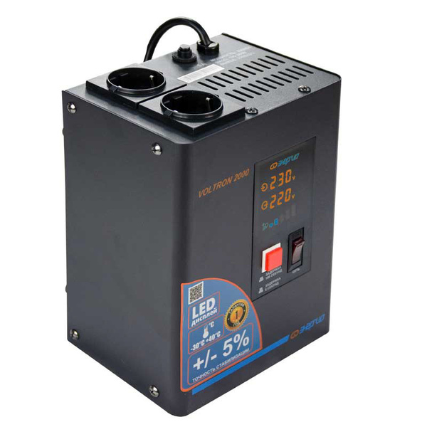 Стабилизатор VOLTRON - 2000 ЭНЕРГИЯ Voltron (5%) купить на OZON по низкой цене (1751870627)