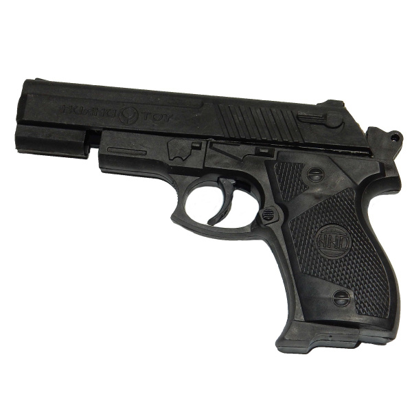 Пистолет (черный) "HUAHU TOY 319" с пульками - купить с доставкой по ...
