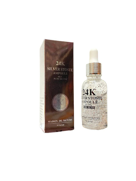 Venhali Maison Denature by / 24K Silver Stoste Ampoule 99.9 Pure Silver ...