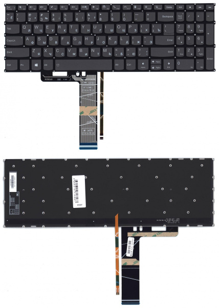 Клавиатура для ноутбука Lenovo IdeaPad Flex 5-15ALC05, Flex 5-15ITL05 ...