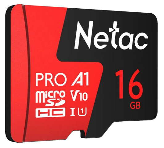 Флеш-накопитель NeTac Карта памяти Netac MicroSD P500 Extreme Pro 16GB ...