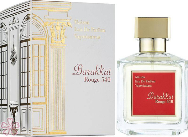maison eau de parfum vaporisateur barakat rouge 540 Вода парфюмерная ...