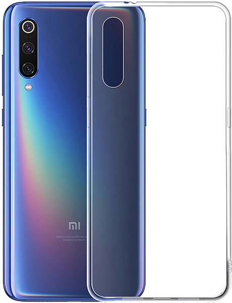 Чехол на Xiaomi Mi 9 SE (для Сяоми Ми 9 СЕ) прозрачный силикон (не ...