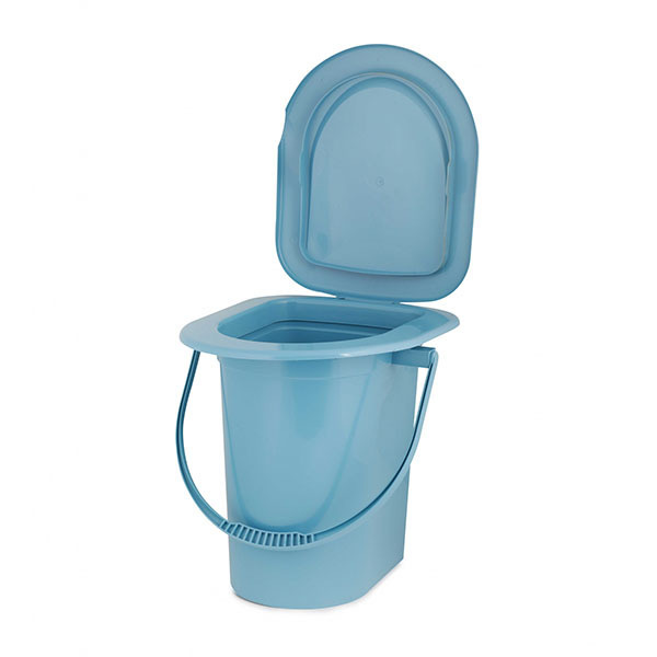 Ведро-туалет, 17 литров, голубой - купить с доставкой по выгодным ценам ...